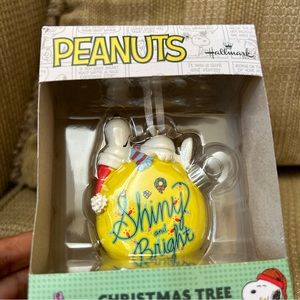Peanuts | Holiday | Hallmark Peanuts Snoopy Christmas Tree Ornament ...